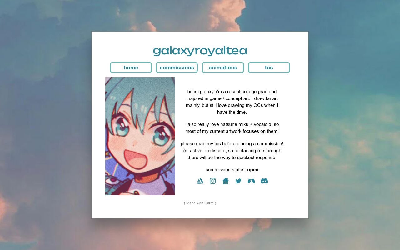 galaxy's commissions